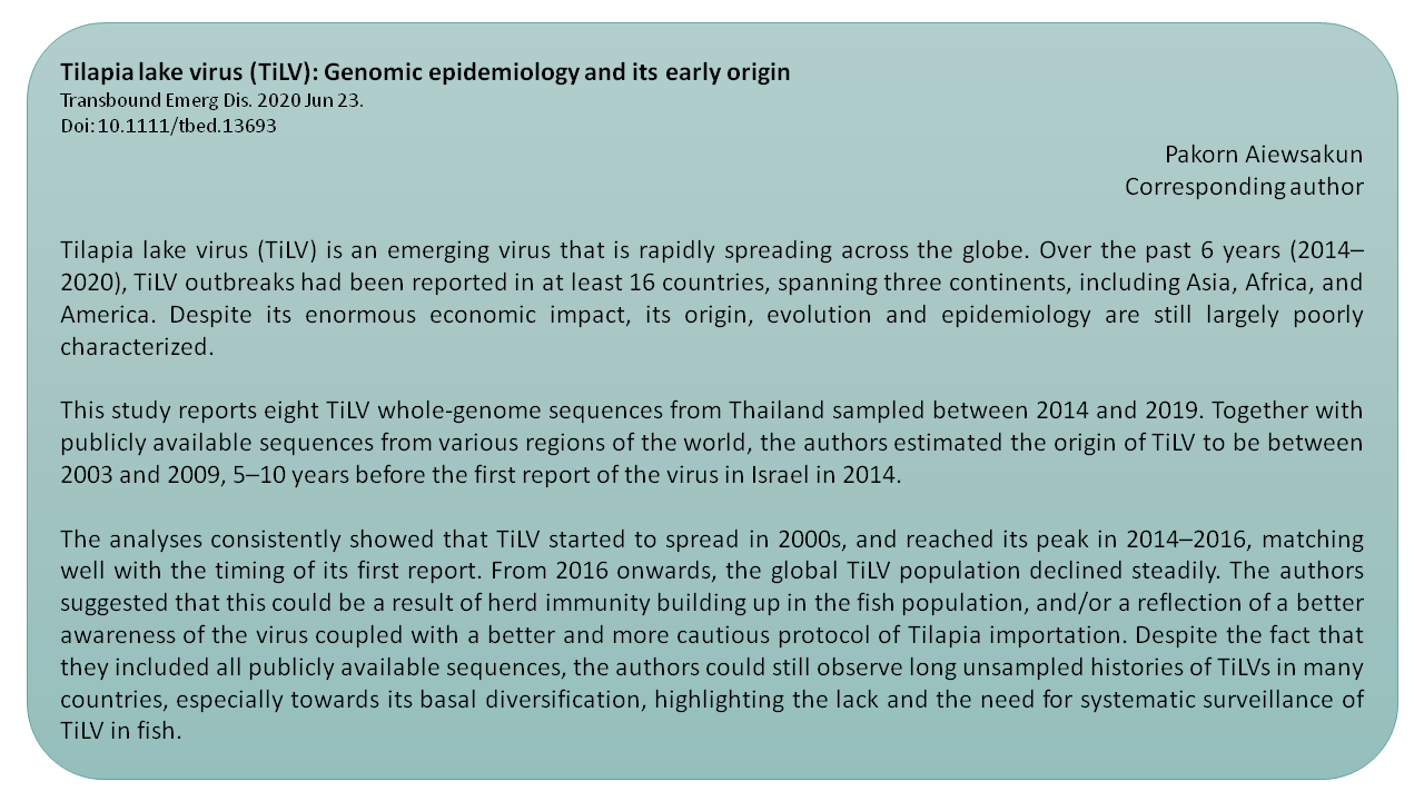 Publication highlights: January 2021 – Department of Microbiology
